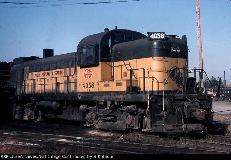 SP&S Alco after the BN merger in Mpls MN.